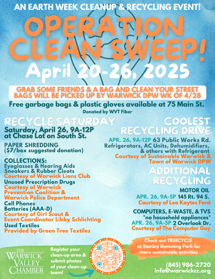 2025 Operation Clean Sweep - Town of Warwick
